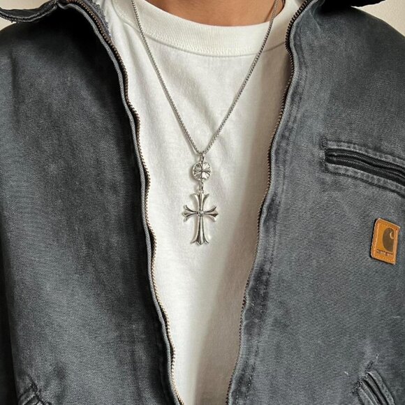 Accessories | Y2k Grunge Cross Pendant Necklace | Poshmark